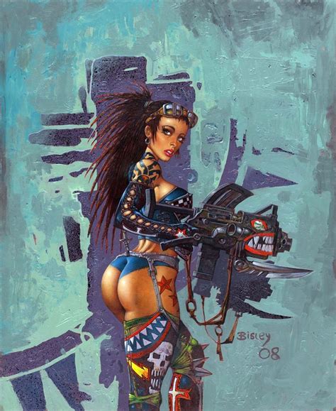 Simon Bisley Girl A1 Heavy Metal Comic Heavy Metal Girl Simon Bisley