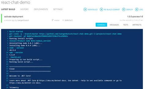 how to build a web chat application