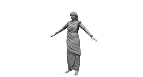 Indian Woman 3d Model 3d Model Cgtrader