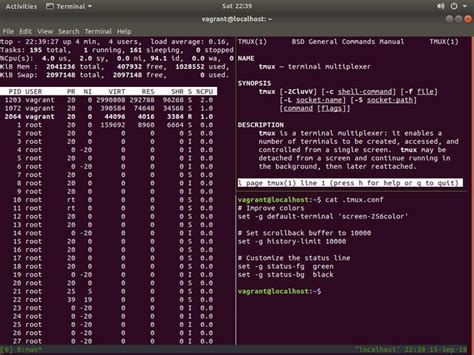 getting started with tmux linuxize