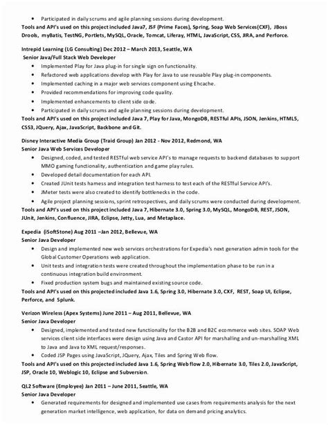 Java Full Stack Developer Resume Sample – Coverletterpedia