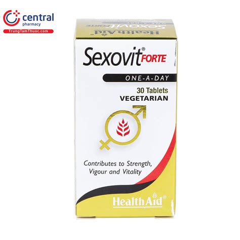 [chÍnh HÃng] Sexovit Forte Healthaid Tăng Cường Sinh Lý Nam Giới