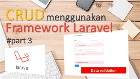 tutorial laravel crud menggunakan framework laravel