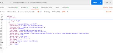 solved jira rest api getting error unable to create an i