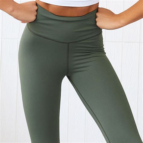 2021 Sexy Womens Leggings Stretchy High Waist Back Ruched Legging Butt
