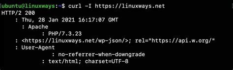 how to install and use curl command on ubuntu 20 04 linuxways