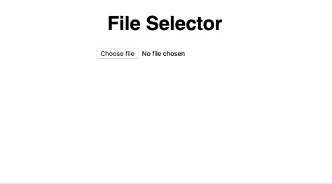 find the file name size type and modified date of a file in reactjs