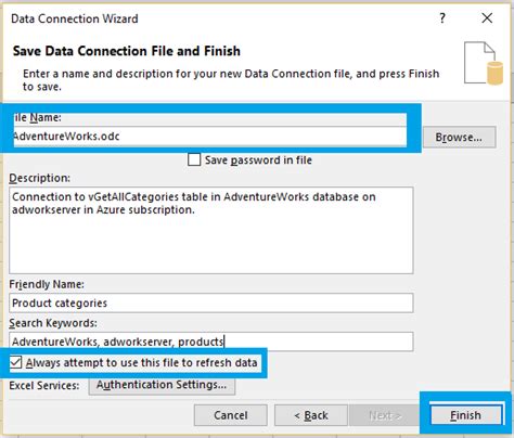 how to connect excel to azure sql database and how to work