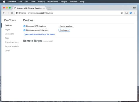 debug iphone chrome on windows