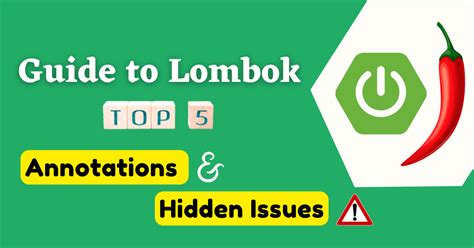 guide to lombok with spring boot top 5 most frequently used