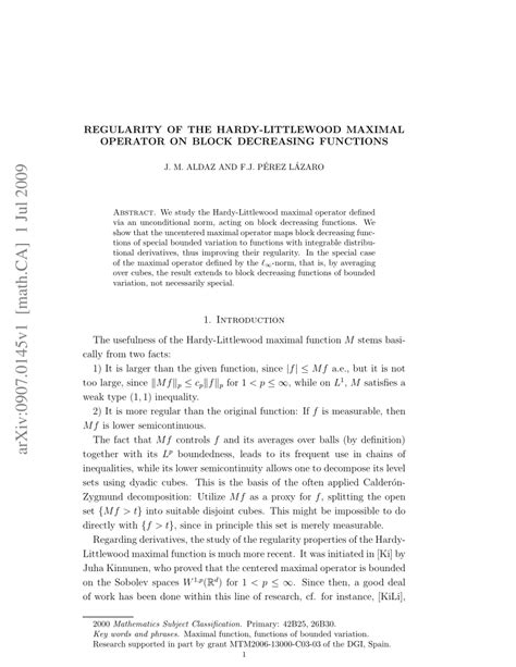 pdf regularity of the hardy littlewood maximal operator on block