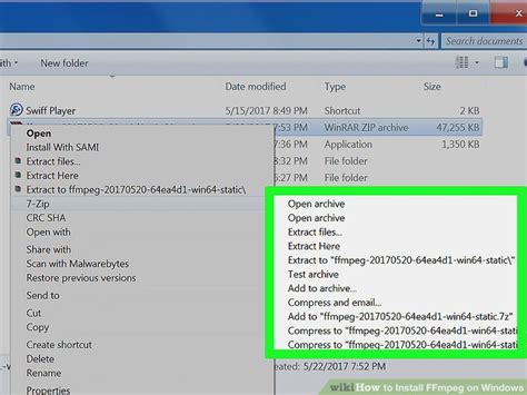 how to install ffmpeg on windows 10 steps with pictures