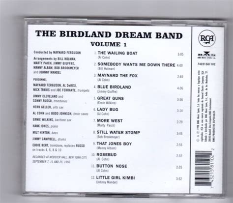 Maynard Ferguson And His Birdland Dream Band 2003 For Sale Online