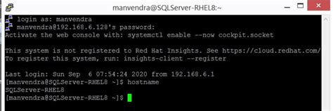 install sql server 2019 on red hat linux