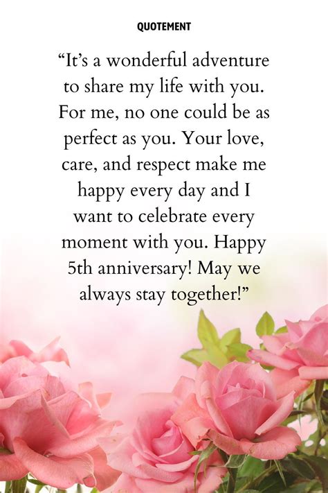 130 Lovely 5th Wedding Anniversary Wishes Wedding Anniversary Wishes