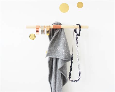 how to make a designer style copper wall hook