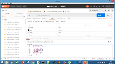 node js node express body parser não estou conseguindo