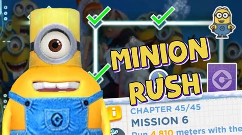 Minion Rush Despicable Ops Chapter 45 45 Mission 6 Completed Rewards
