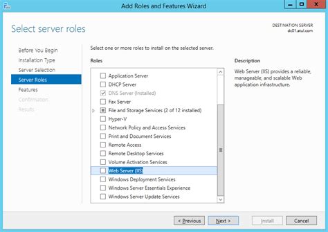how to install iis on windows server 2012 r2