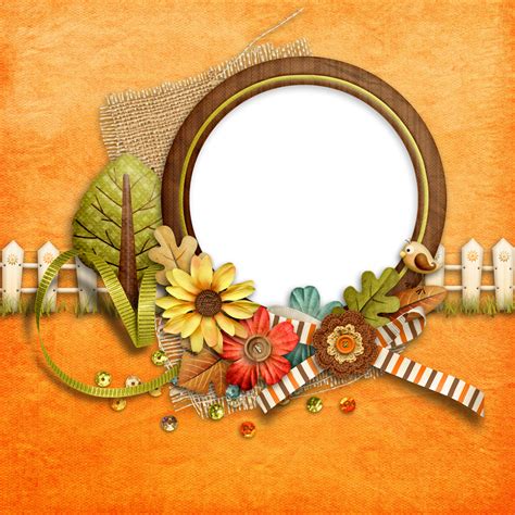 Cadre Png Automne Autumn Frame Png Rahmen Herbst