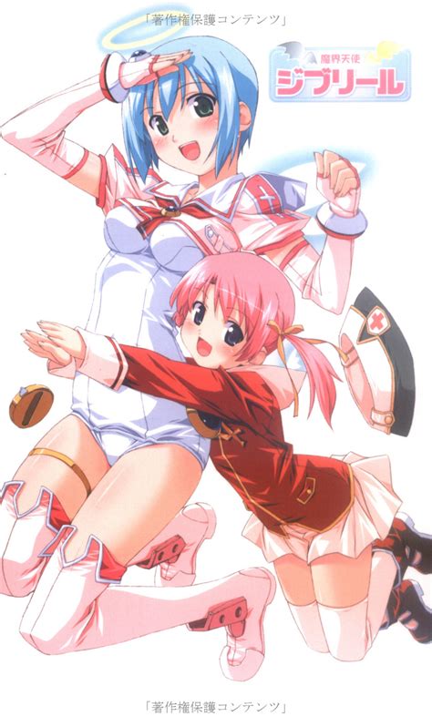 Manabe Rika Djibril And Luvriel Makai Tenshi Djibril Drawn By