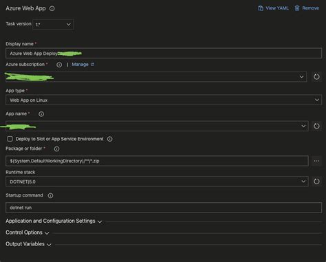 azure web app deploy fails with cannot read property