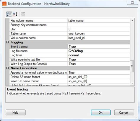 tracing the sql statements generated by telerik openaccess orm data