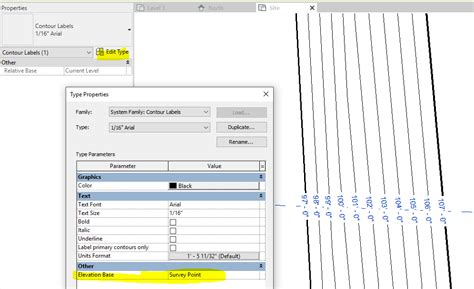 solved house level vs topography survey point vs project base point
