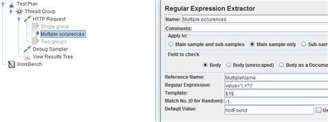 jmeter regex extractor how to extract variables octoperf