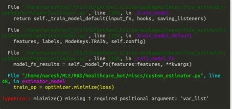 tensorflow facing error in tensorflow2 0 while building