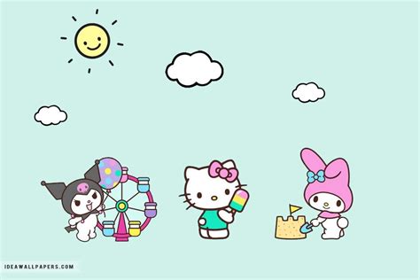 Super Cute Sanrio Wallpaper Ideas Kuromi And My Melody Wallpaper For