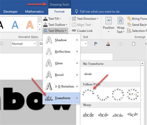 text effects in word 2016 microsoft community