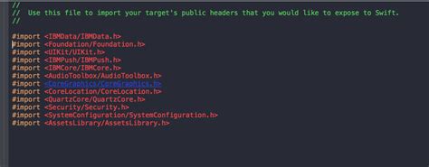 [answer] objective c bridging issue how do i use an obj c framework in