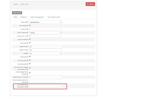 add external css to your html5 template html5chat free