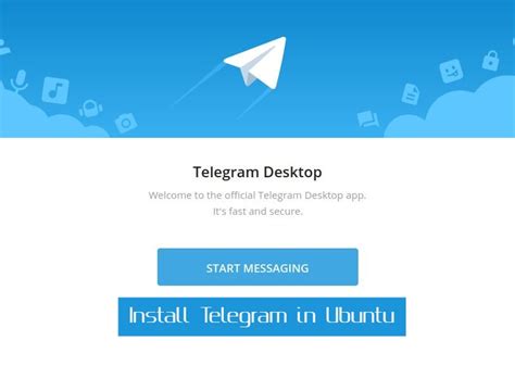 how to install telegram in ubuntu the linux user