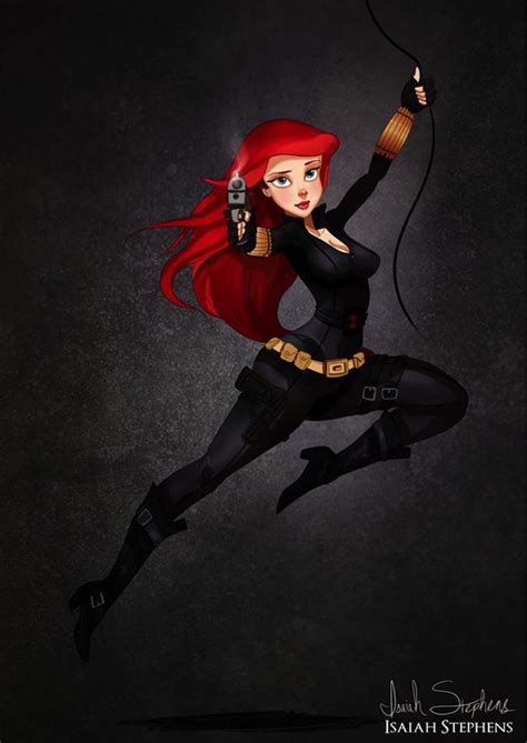 Les Princesses Disney Transformées En Héroïnes De La Pop Culture