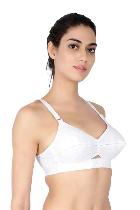 Vintage Padded Bullet Bra 1950s Design Pointy Cone Full Coverage With