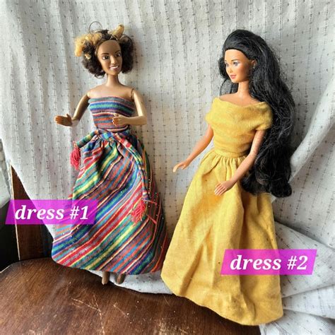 Barbie Doll Dresses Etsy