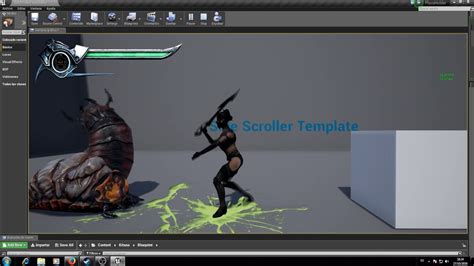 unreal engine 4 side scroller enemy health magic combat test 3 youtube