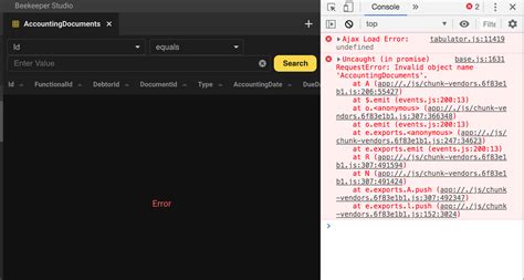 sql server invalid object name when loading a table not under [dbo