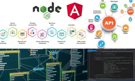 create apis with nodejs and integrate angular frontend by