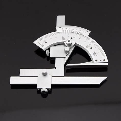 320 degree universal bevel protractor angular dial measuring inner
