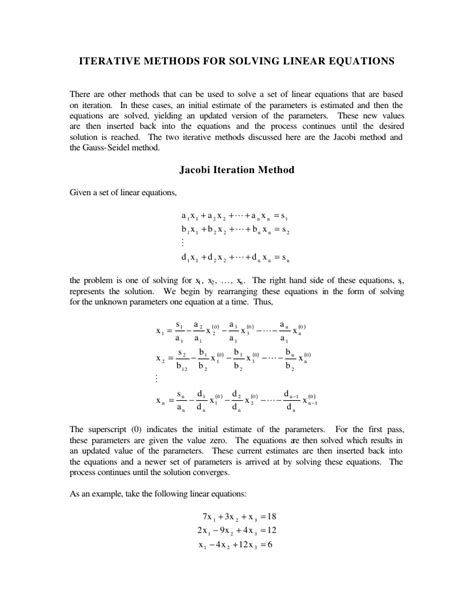 gauss seidel iteration matlab code quikdarelo