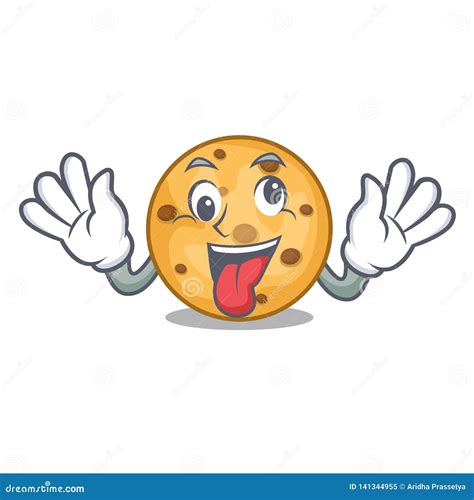 Tongue Out Cereal Box Isolated With The Cartoons