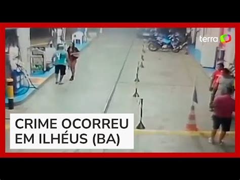 Jovem é Assassinada A Tiros Em Posto De Combustível Na Bahia Vídeo