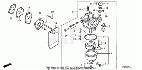 Honda Engine Carburetor Parts
