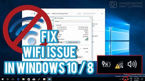 How To Fix Wifi Issue In Windows 10 Youtube