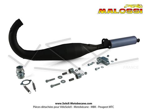 Pot Déchappement Malossi Vt Pour Mobylette Motobécane Mbk 51