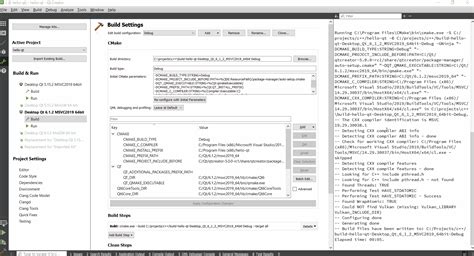 qt creator 5 cmake projects update
