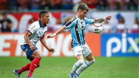 Como Assistir Ao Vivo Bahia X Grêmio Pelo Brasileirão 2023